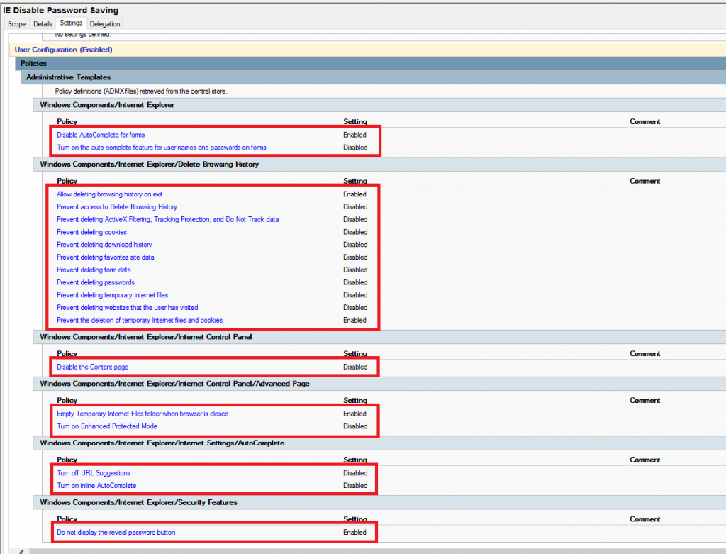 Disable Browser Password Saving Via Group Policy Practice Protect Support