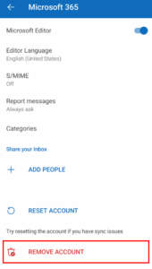 Sign-in to Outlook mobile app – Practice Protect Support